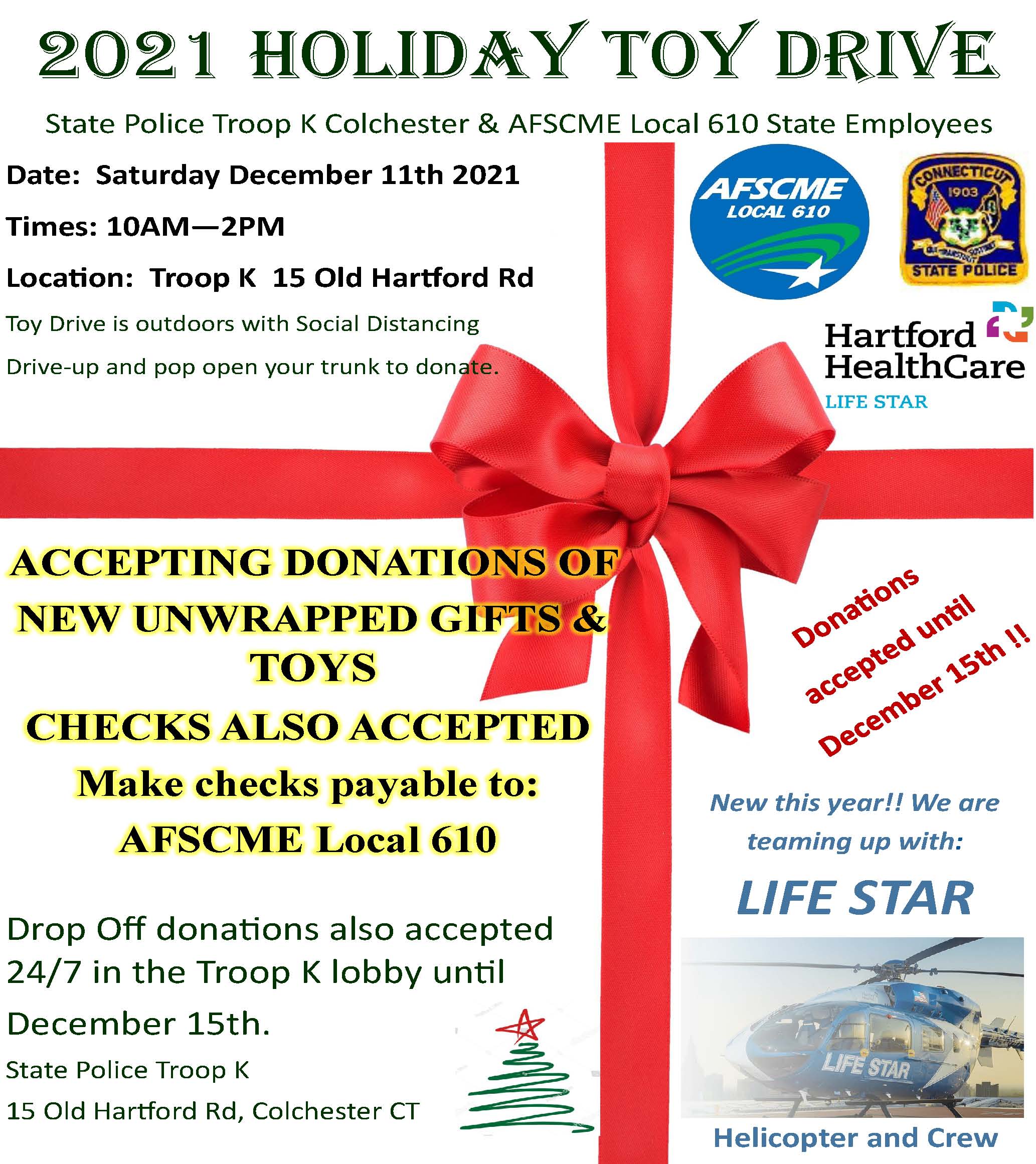 2021 Holiday Toy Drive 2021 Holiday Toy Drive sponsored by the State ...